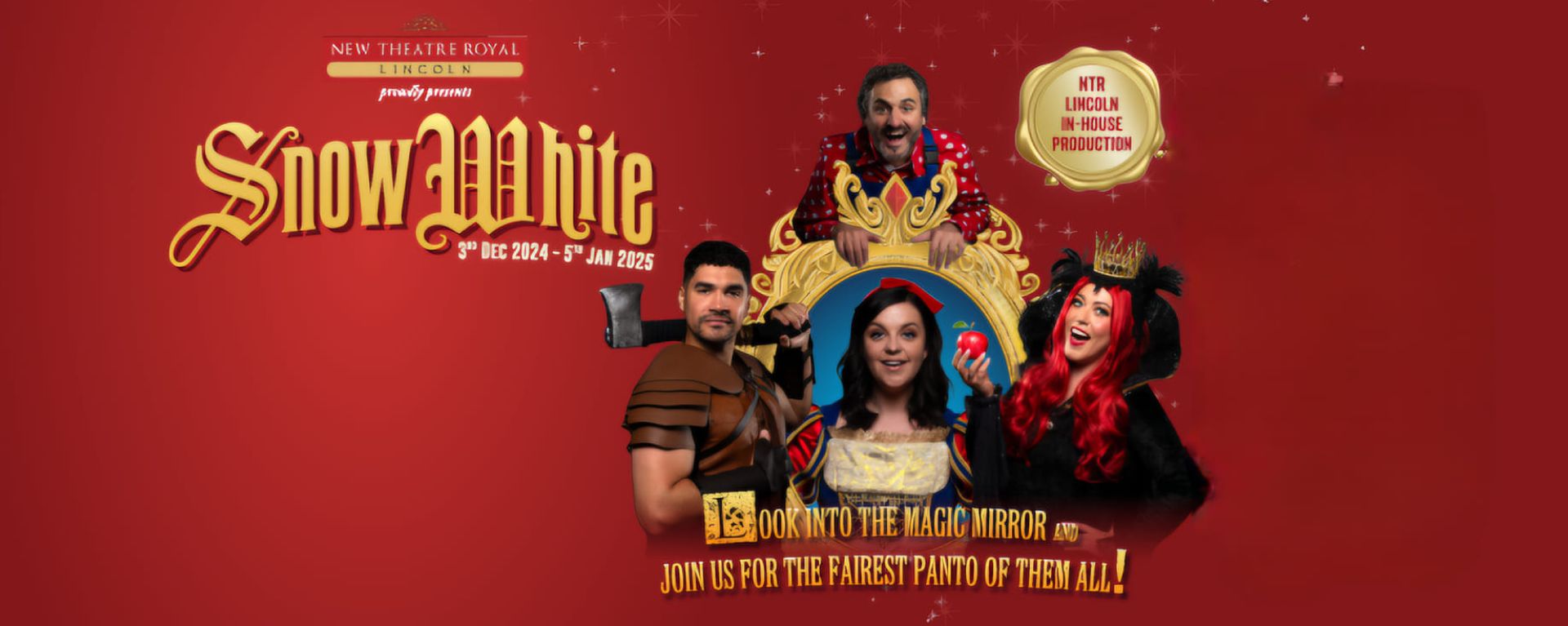 Snow White Pantomime at The New Theatre Royal Lincoln - Visit Lincolnshire